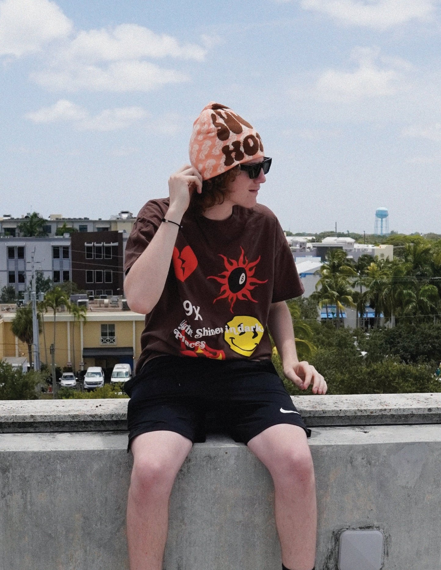 Peach Slump Homie Beanie